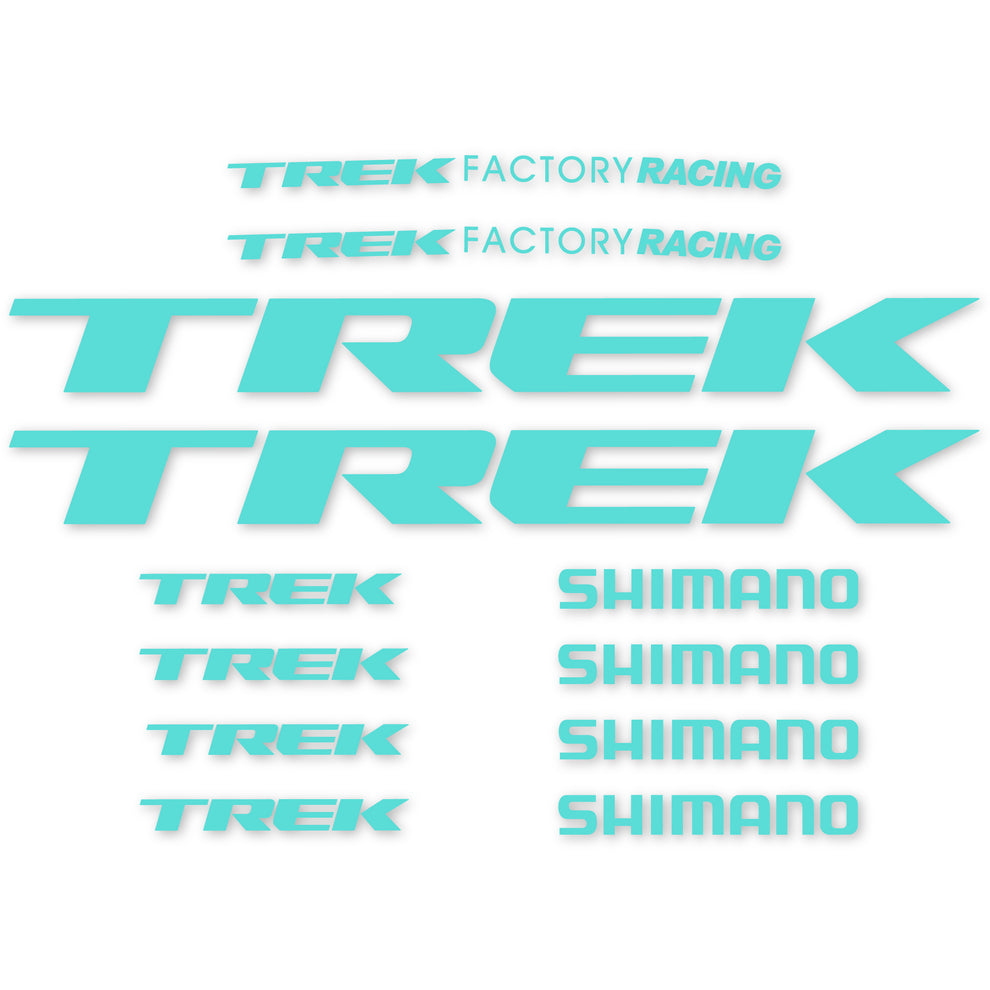 Decals, Trek Factory Racing Team, Frame, Bike sticker vinyl ...