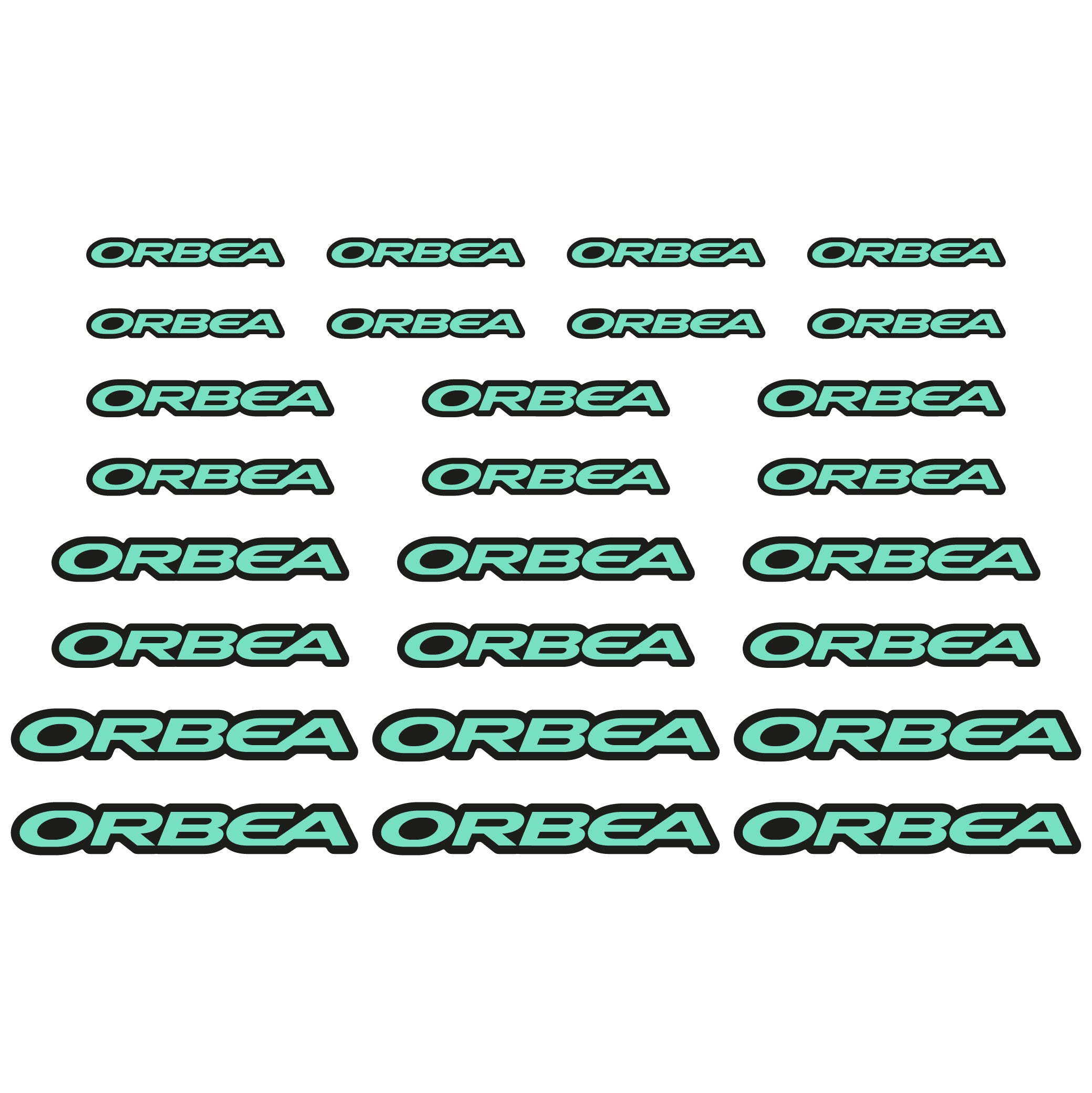 Decals, Orbea Logo, Helmet, Bike sticker vinyl – custombikedecal