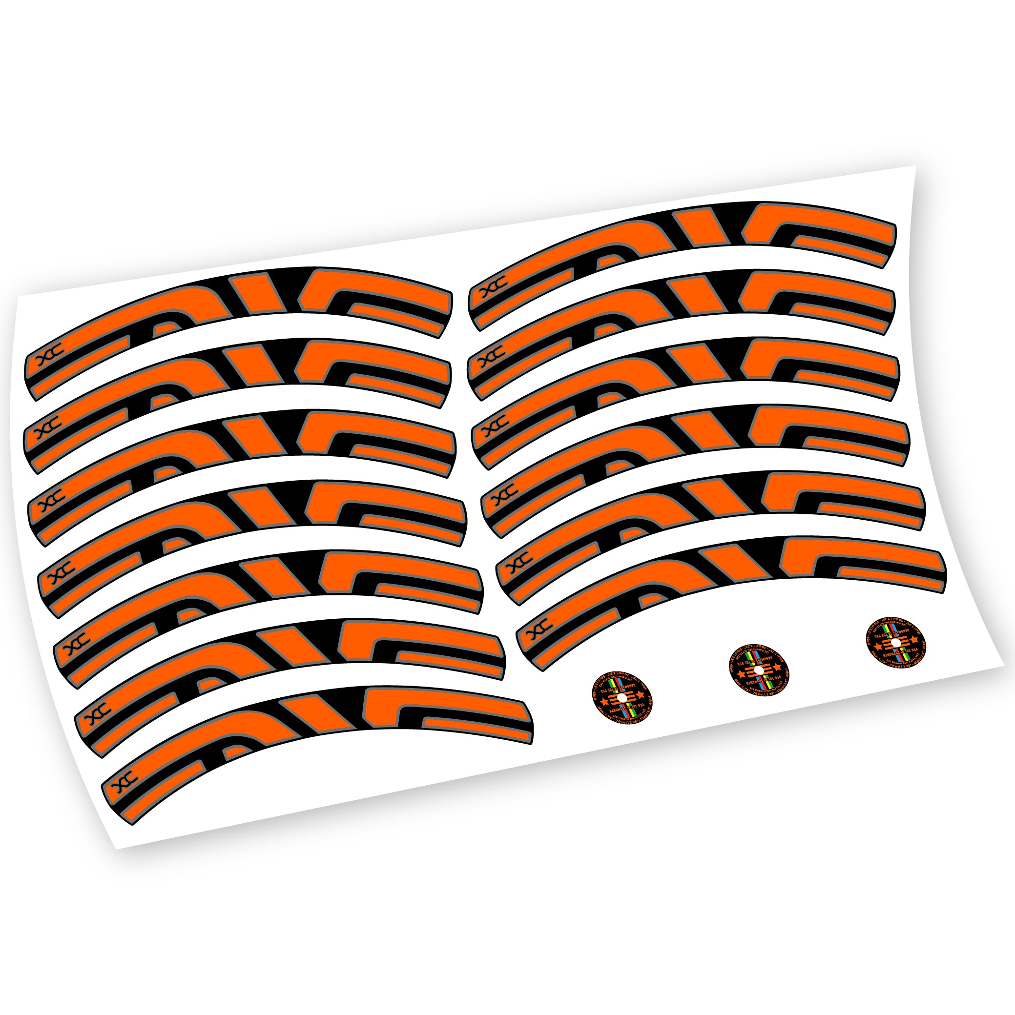 Decals, Enve XC, MTB Wheel, Bike Sticker vinyl – custombikedecal