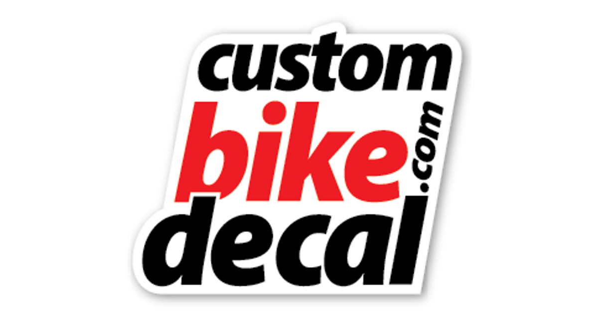 Custom Bike Stickers & Decals | Personalized Vinyl fahrrad aufkleber ...
