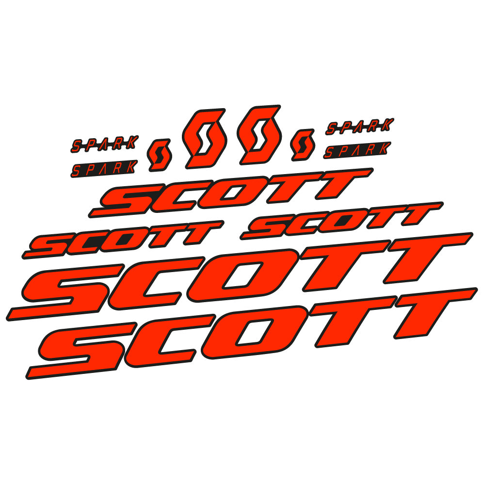 Decal Scott Spark RC 2022, Frame, Sticker Vinyl Graphics Kit Pegatinas ...